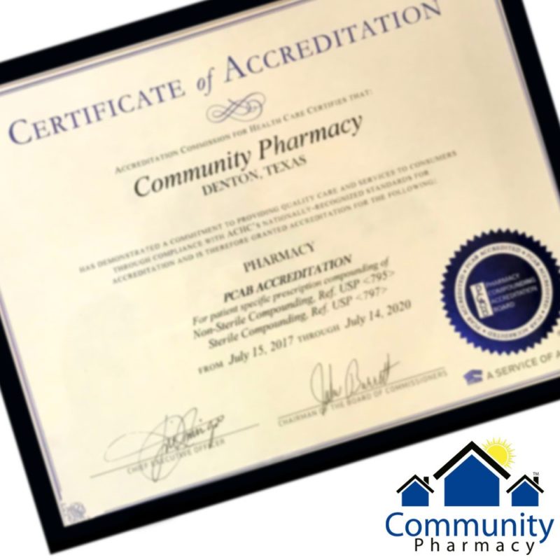 What is an Accredited Compounding Pharmacy? - Community Pharmacy